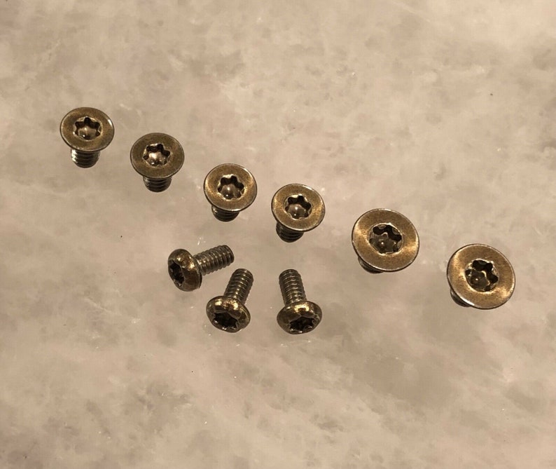 Golden Bronze Scale Pivot Pocket Clip Screws for Spyderco - Etsy