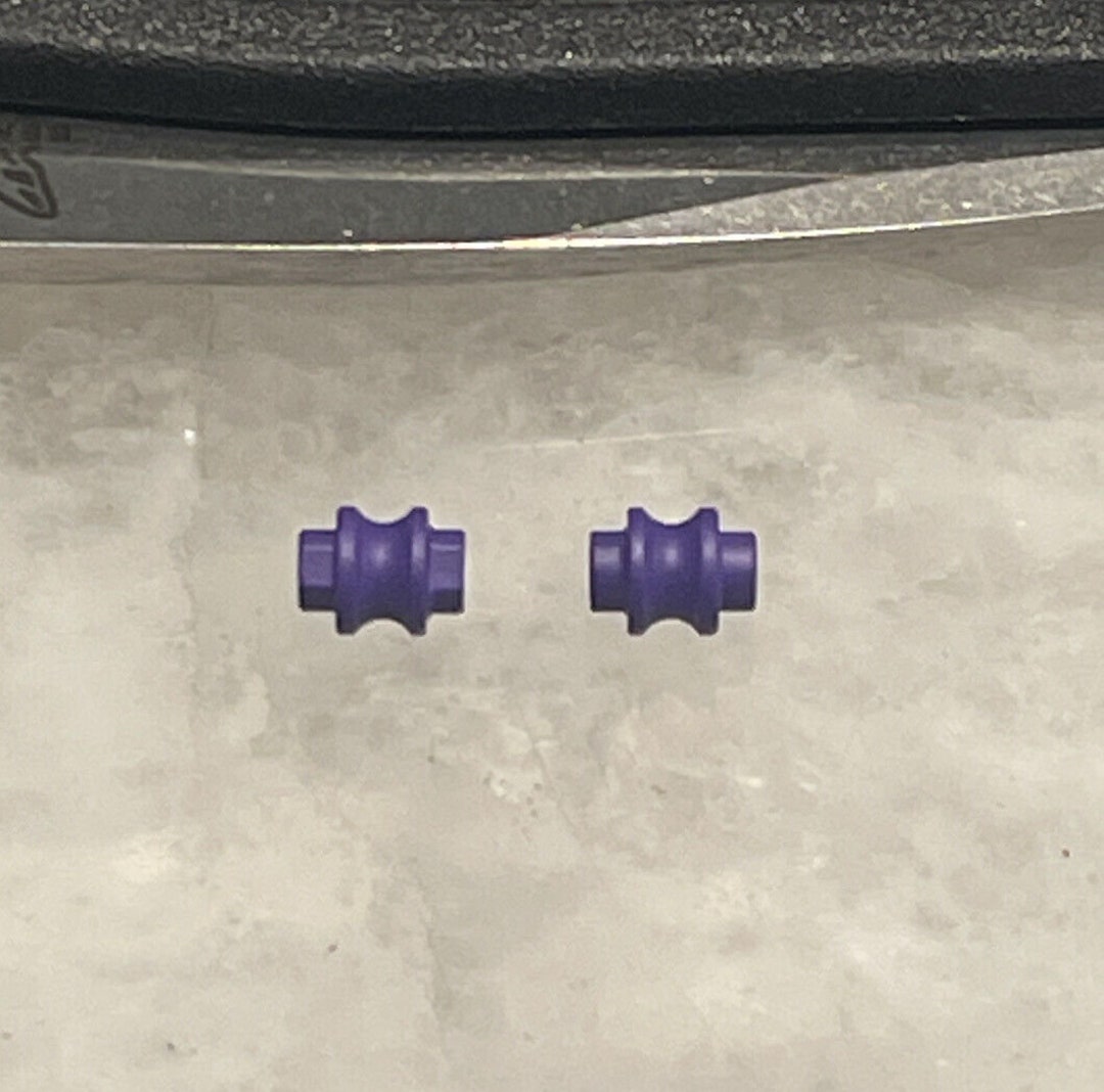 Matte Purple Aluminum Standoff Set for Benchmade 535 Bugout 533 Mini ...