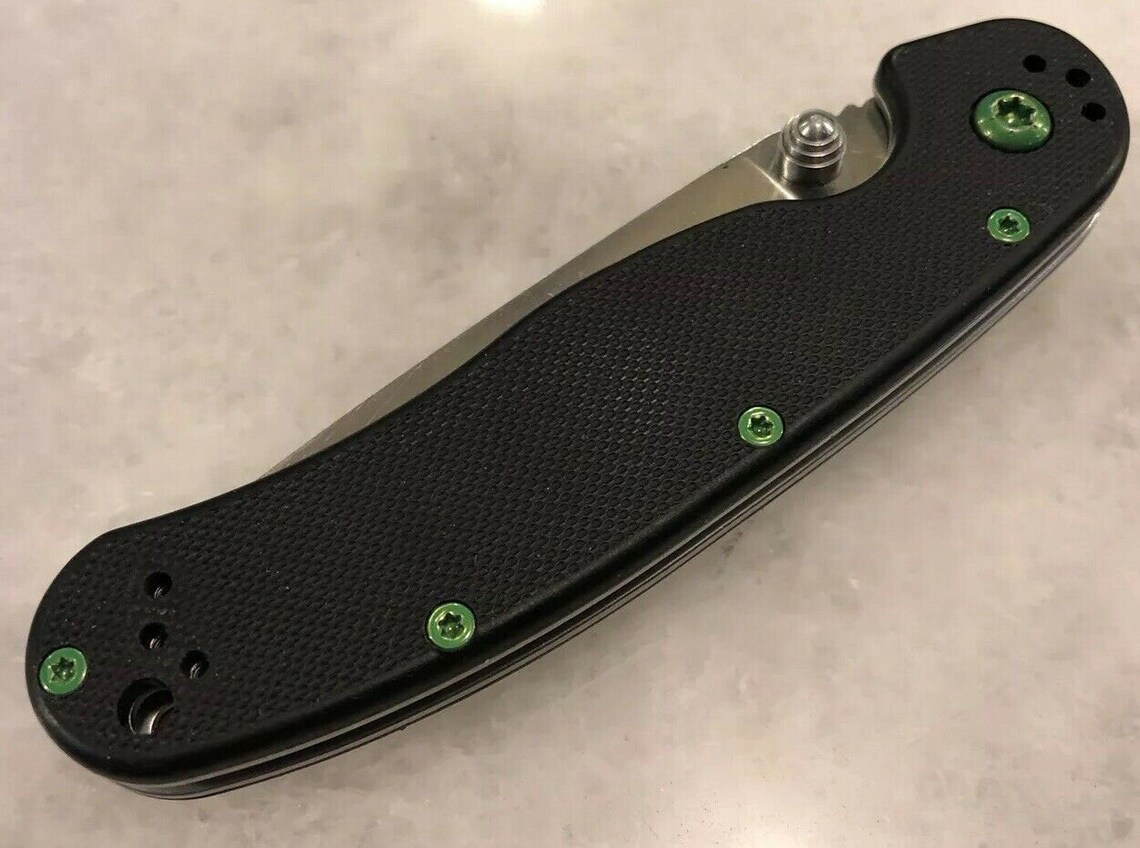 Translucent Green Screws for Ontario Rat 2 Knife Pivot Scale - Etsy