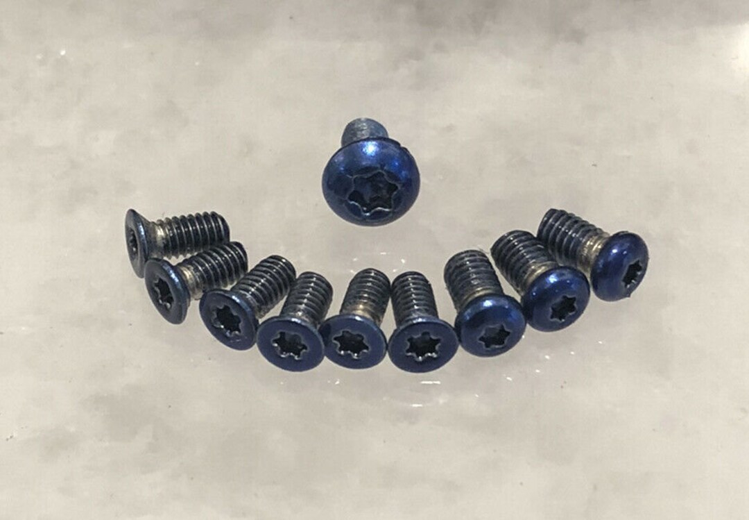 Blue Torx Screws Set for Spyderco Tenacious Resilience Pocket Knife Set ...