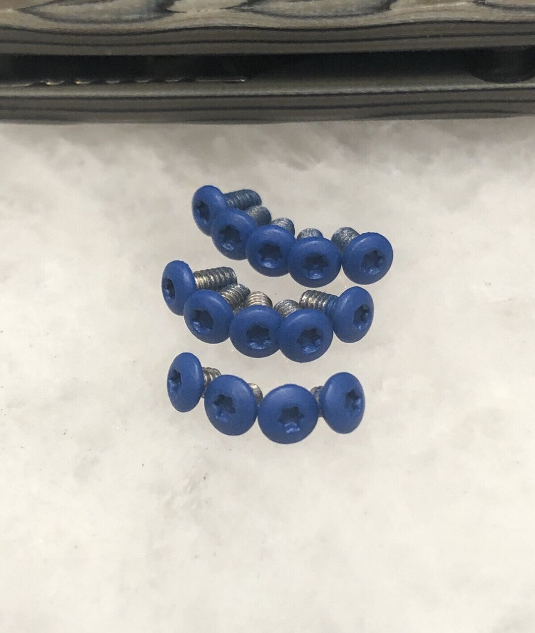 Flat Blue Stainless Steel T6 Torx Screws Set for Hogue Deka Knife ...