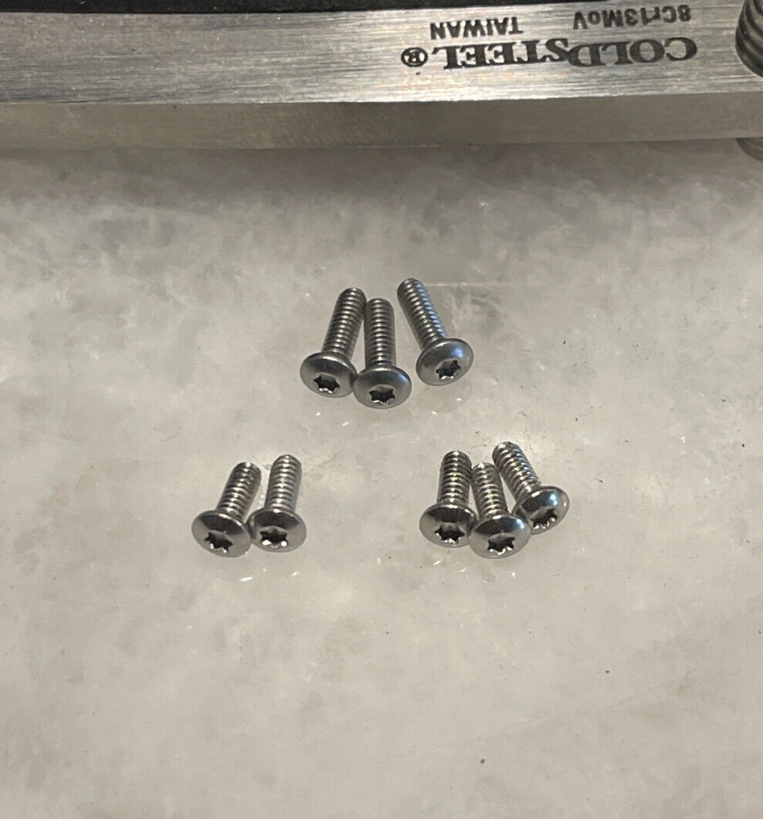 Stainless Torx Screws for Cold Steel SR1 SR1 Lite Knife Scale & Pocket ...
