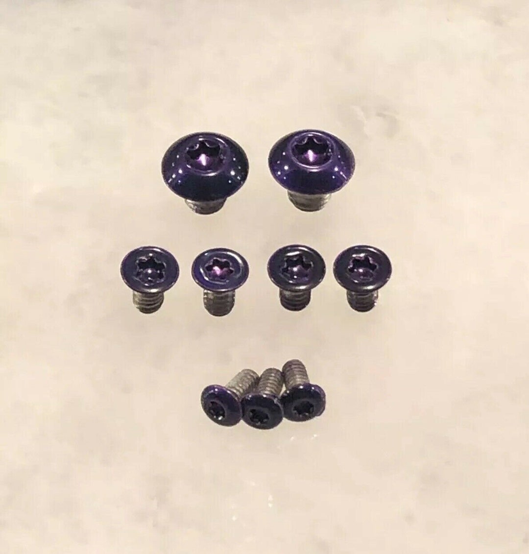 Translucent Purple Screws Set for Spyderco Military Knife C36GPDBL ...