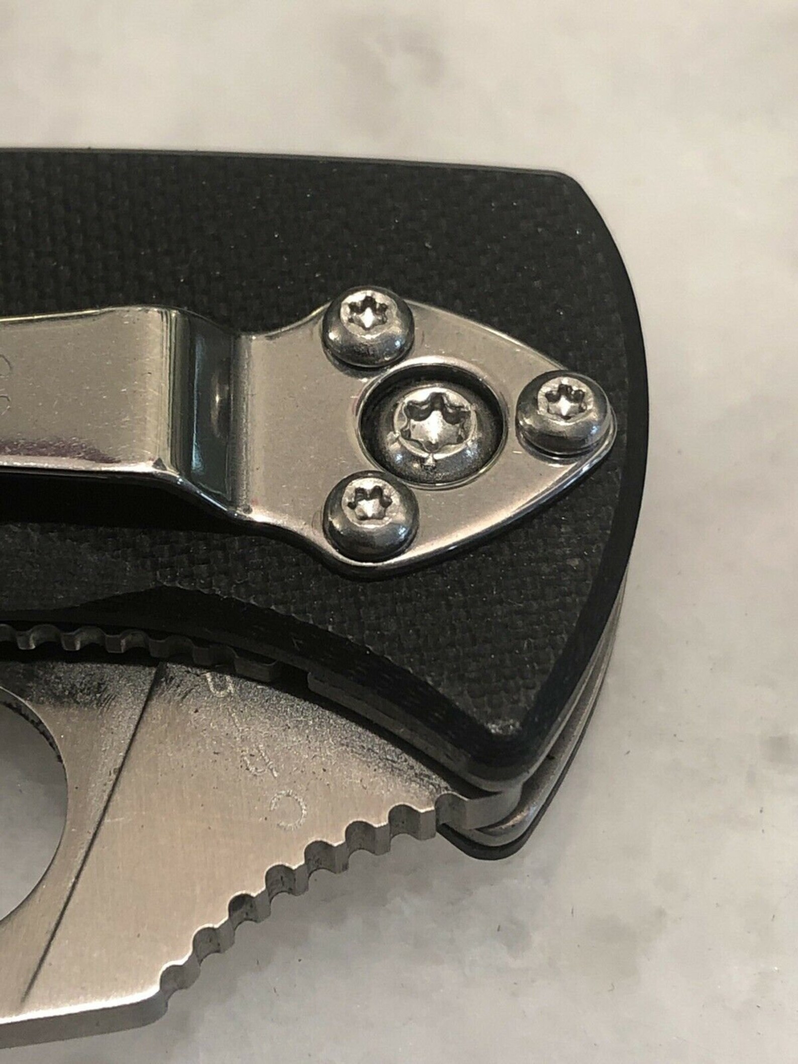 T6 Torx Screws Set for Spyderco Pocket Clip Knife Tenacious Resilience ...