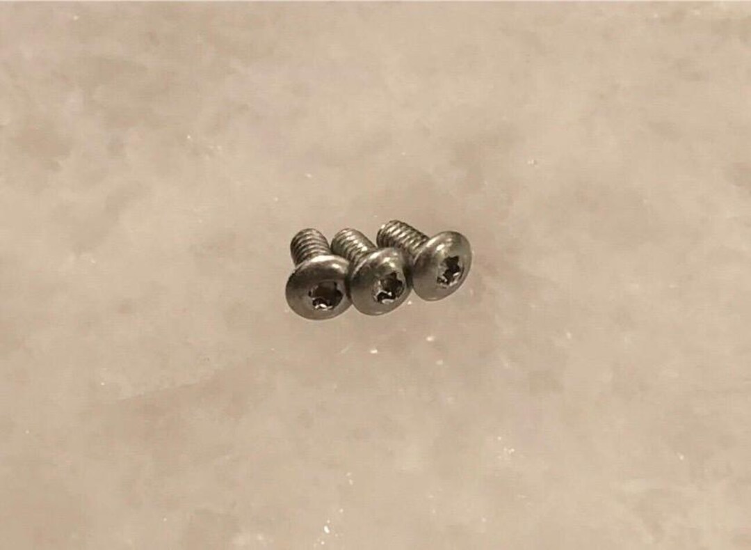 Stainless Steel T6 Torx Screws for Spyderco Paramilitary 2 G10 Para 3 ...