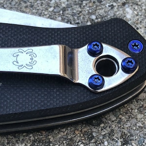Blue Torx Screws Set for Spyderco Tenacious Resilience Pocket Knife Set ...