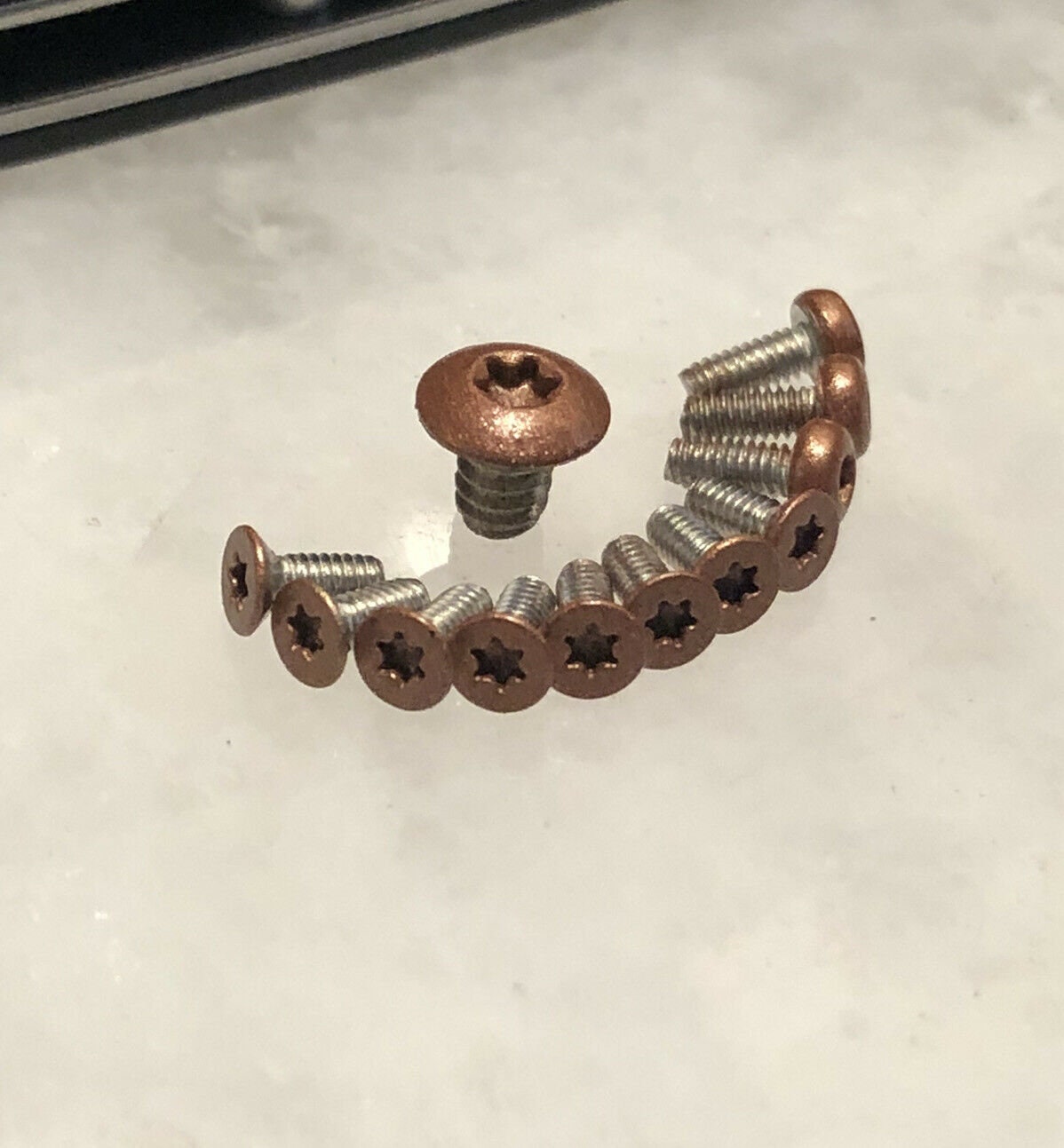 Flat Copper Screws Set For Ontario Rat 2 Knife Pivot Scale | Etsy