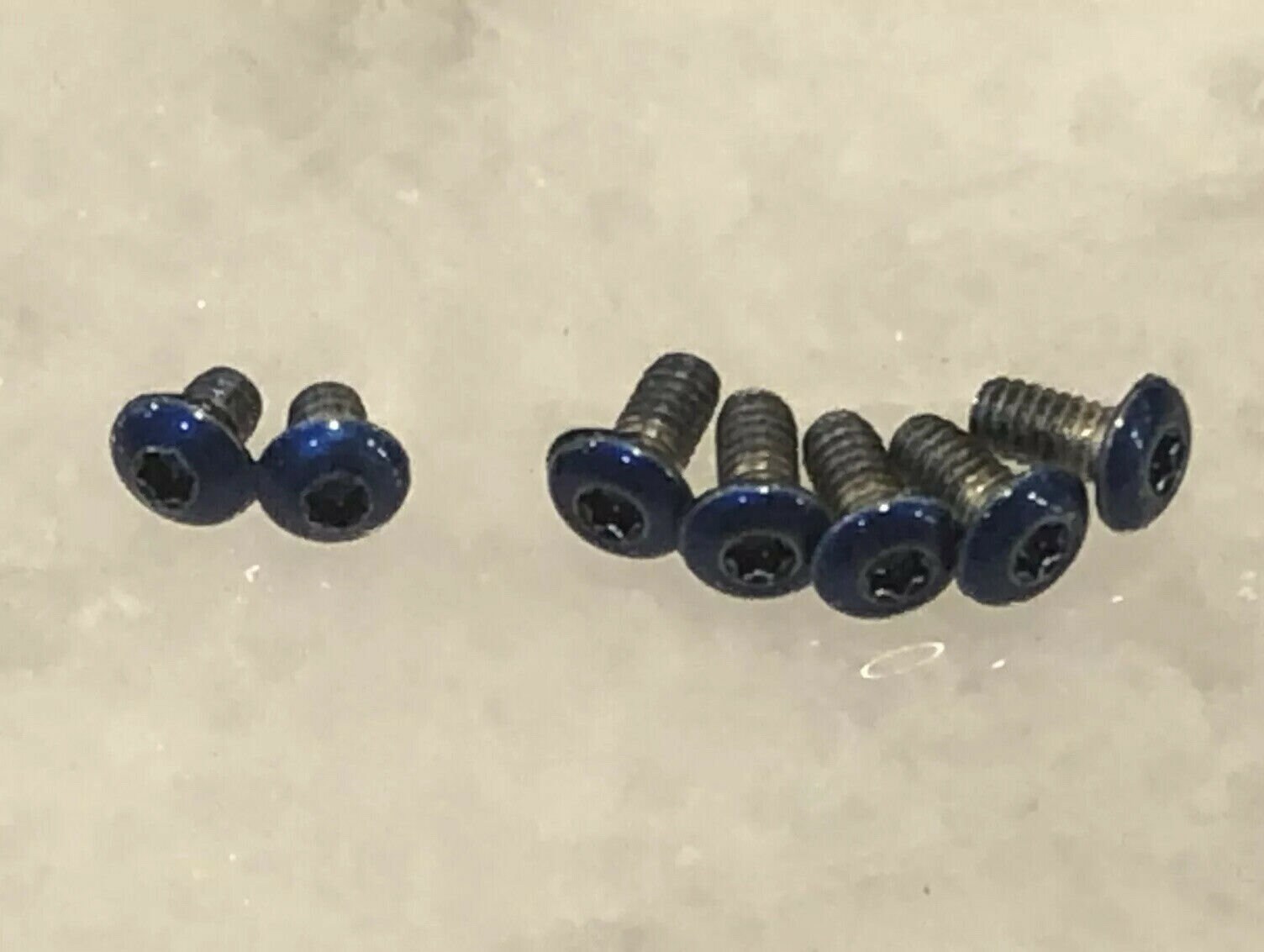 Translucent Blue Screws Set for Benchmade Mini Griptilian 556-1 G10 ...