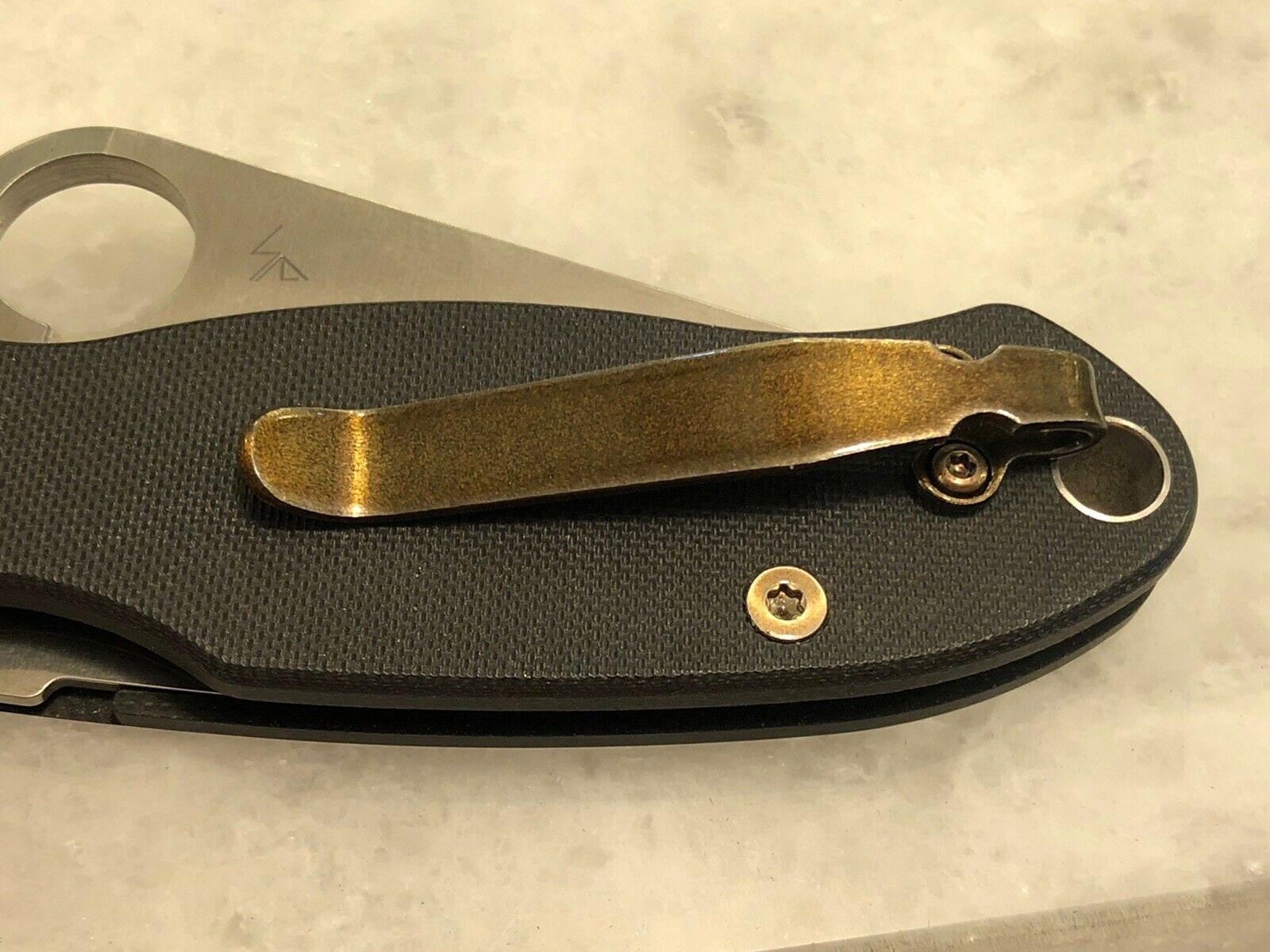 Gold Titanium Deep Carry Pocket Clip & Stainless Screws Set - Etsy