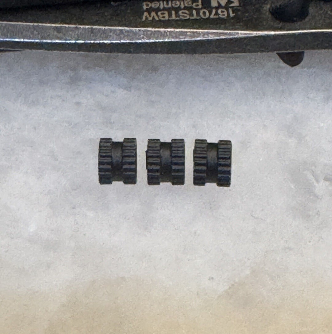 Matte Black Geared Standoff Spacers for Kershaw Blur 1670 Knife Folder ...