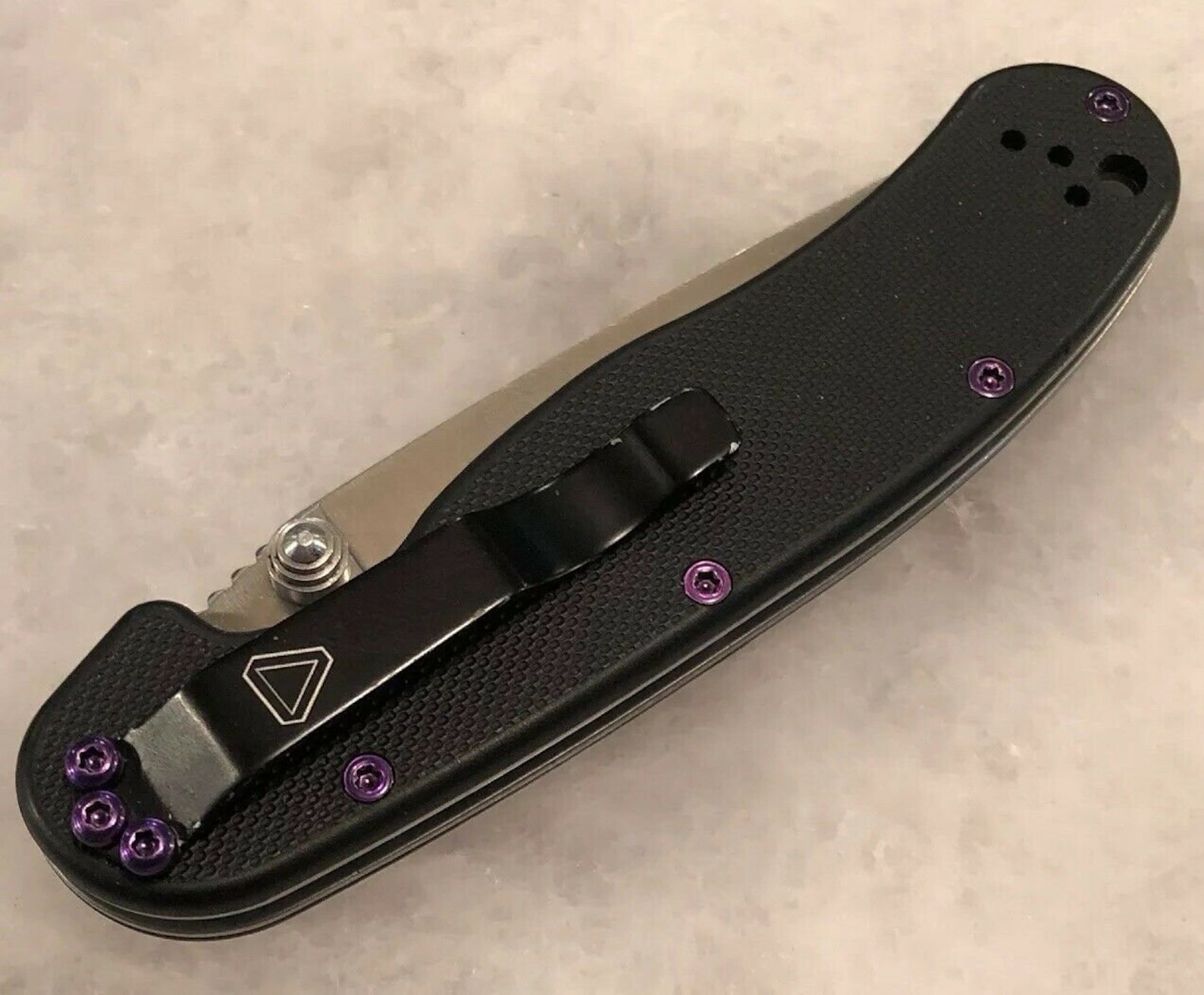 Translucent Purple Screws for Ontario Rat 2 Knife Pivot Scale - Etsy