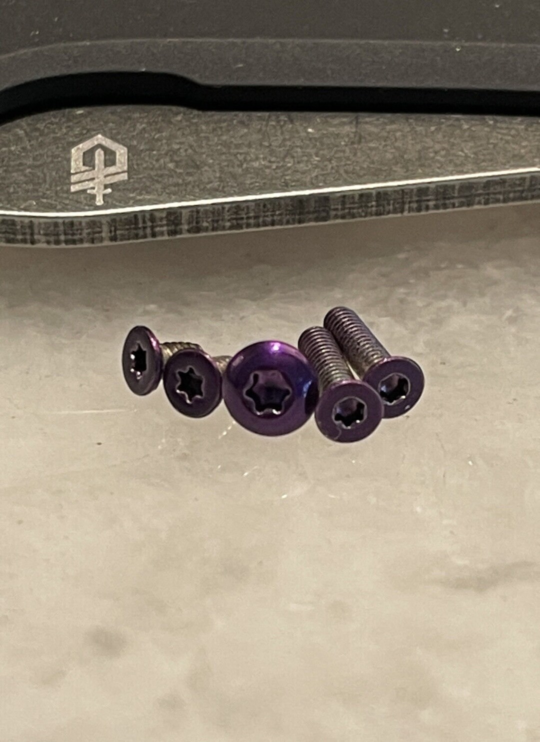 Purple Stainless Screws for Gerber Fastball Knife Pivot Handle Pocket ...