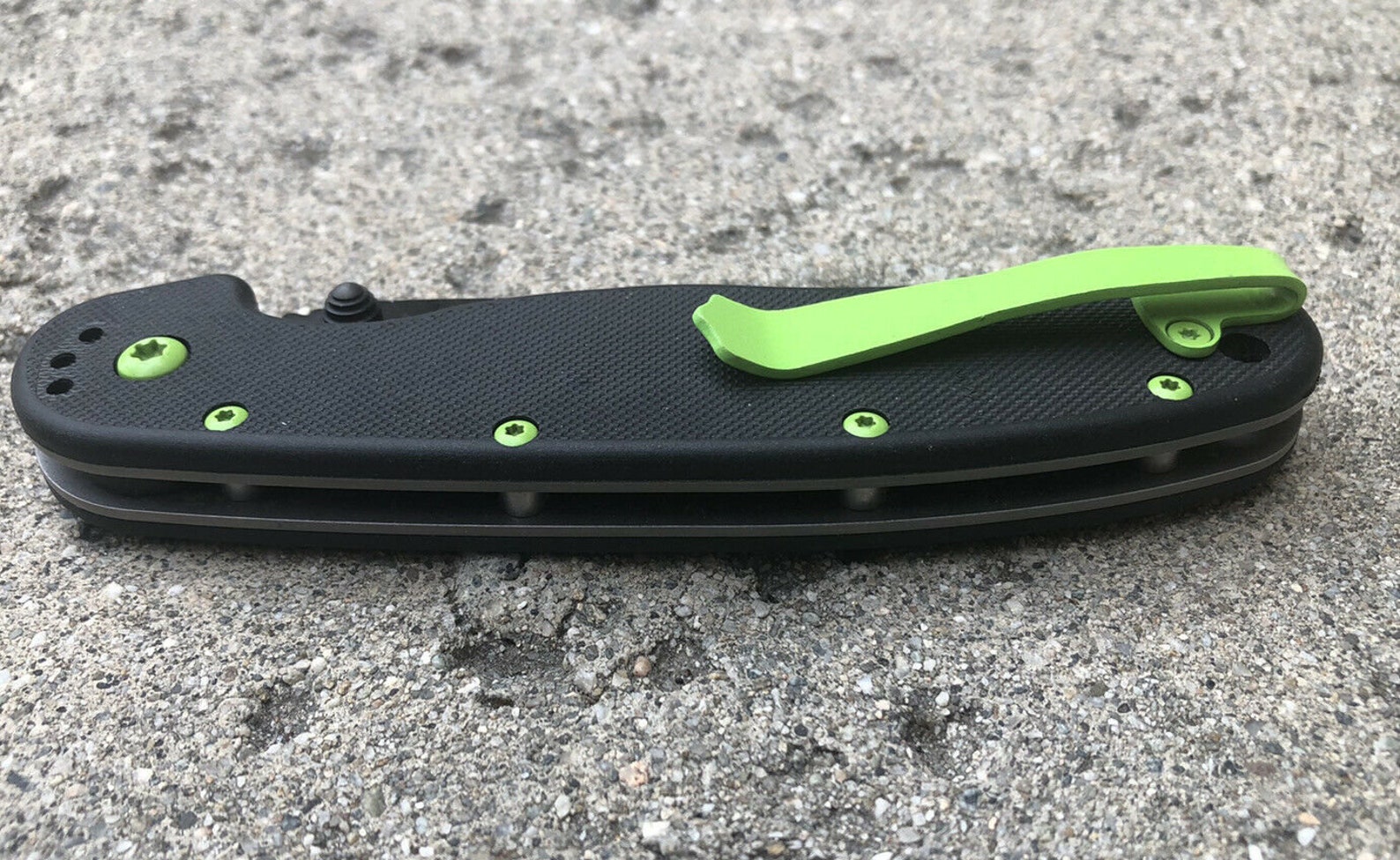 Zombie Green Titanium Deep Carry Pocket Clip & Screw Set for - Etsy