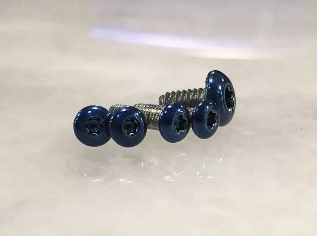 Translucent Blue Scale Pivot Pocket Clip Screws Set for Kershaw Skyline ...