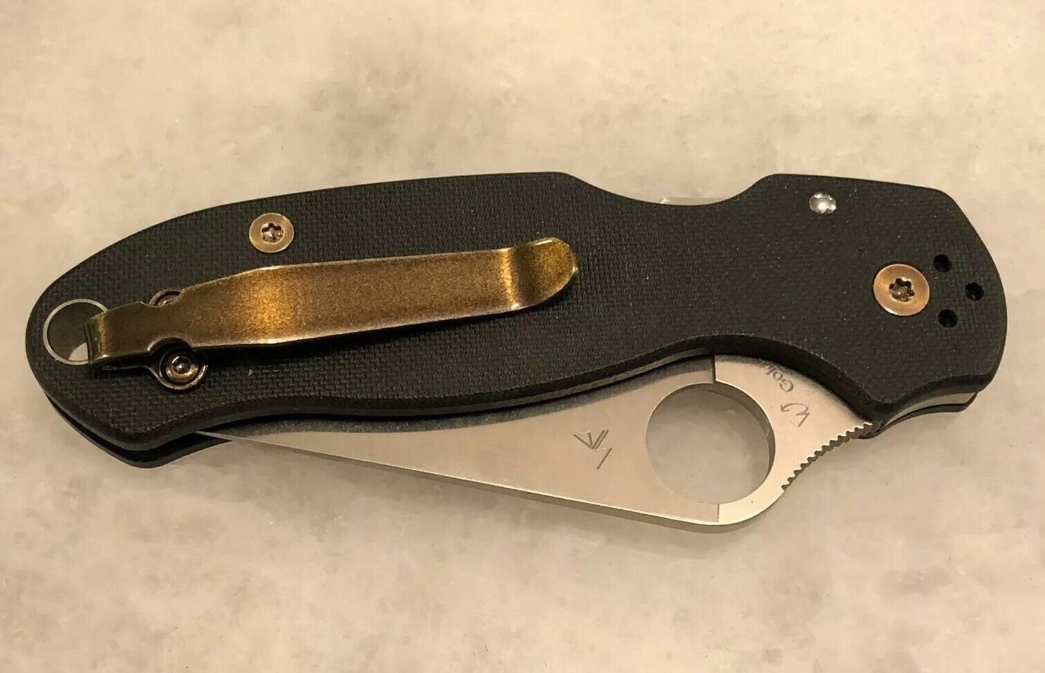 Gold Titanium Deep Carry Pocket Clip & Stainless Screws Set for ...