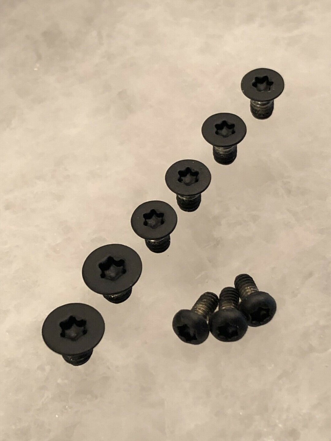 Matte Black Stainless Steel Torx Screws for Spyderco Paramilitary 2 G10 ...