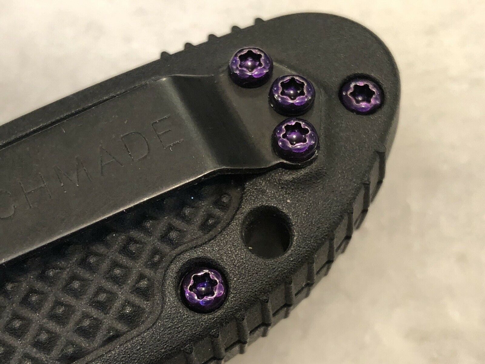 Purple Torx Screws Set for Benchmade Griptilian Scale Pivot & Clip 550 ...