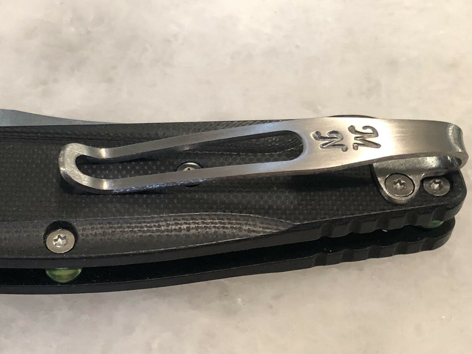 Satin Titanium Deep Pocket Clip & Screws For Benchmade Osborne | Etsy