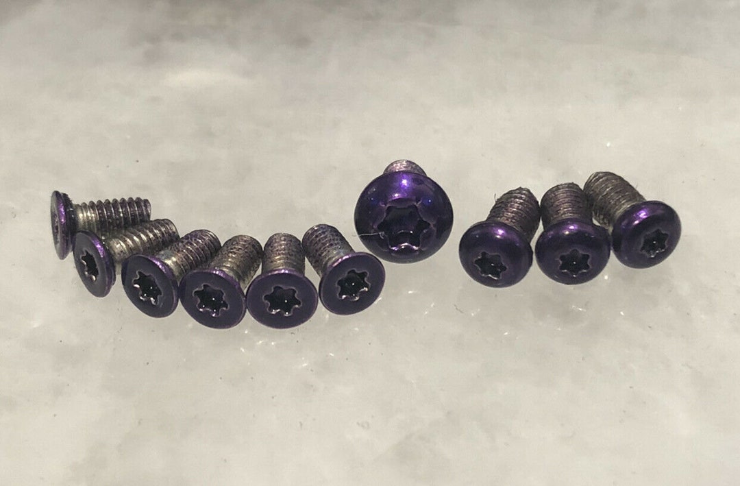 Translucent Purple Screws Set for Spyderco Tenacious and Resilience ...