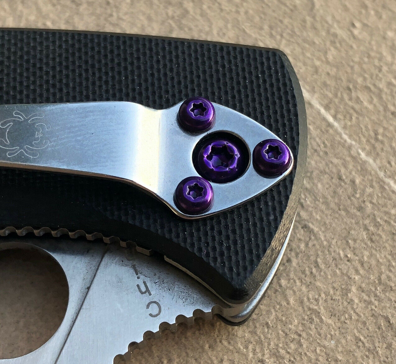 Translucent Purple Screws Set for Spyderco Tenacious and - Etsy