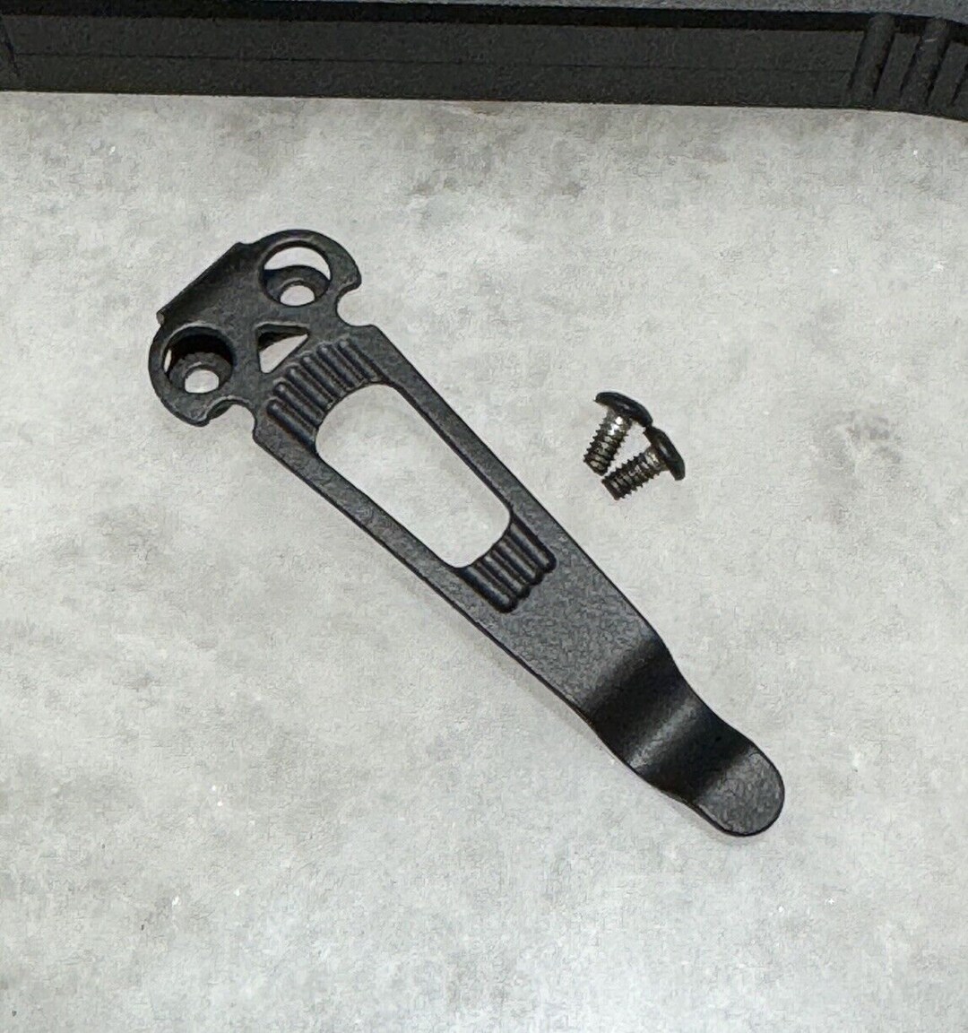 Matte Black Steel Pocket Clip for Streamlight Wedge 88810 88811 XT ...