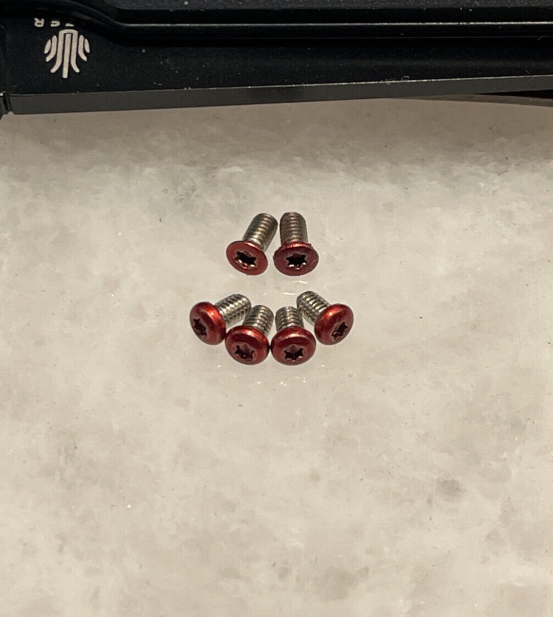 Red Stainless T6 Torx Screws for Kizer Mini Begleiter Knife Pocket Clip ...