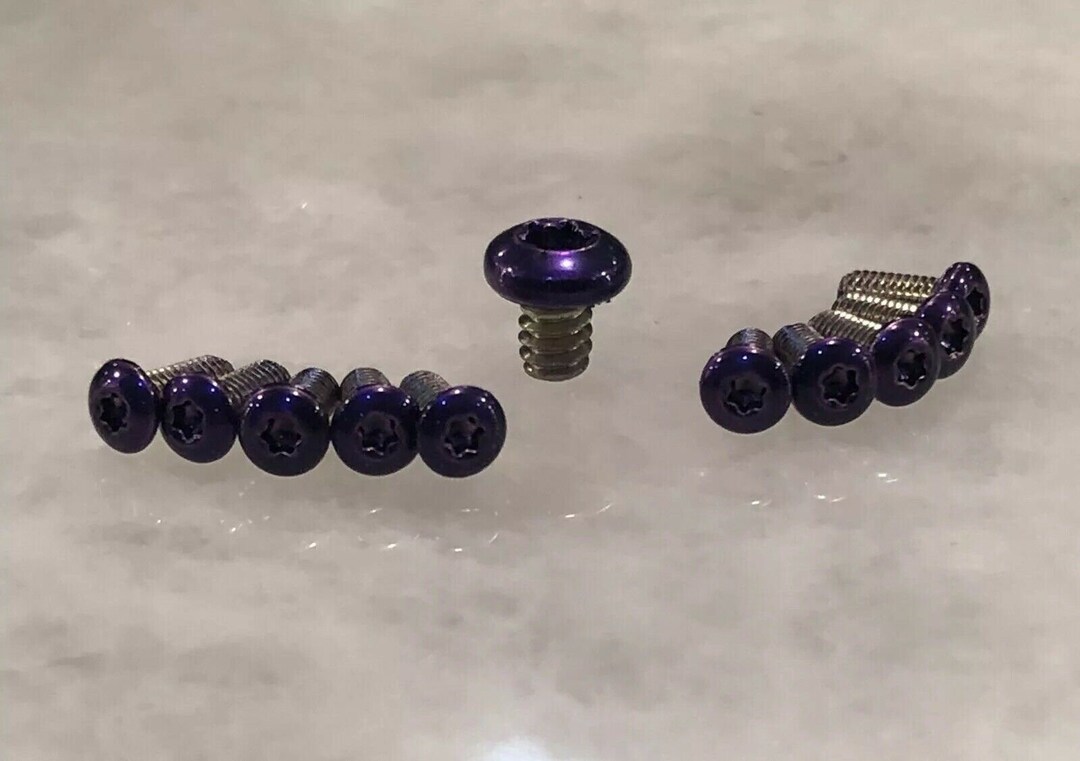 Translucent Purple Screws for Cold Steel Recon 1 Pivot Handle Pocket ...
