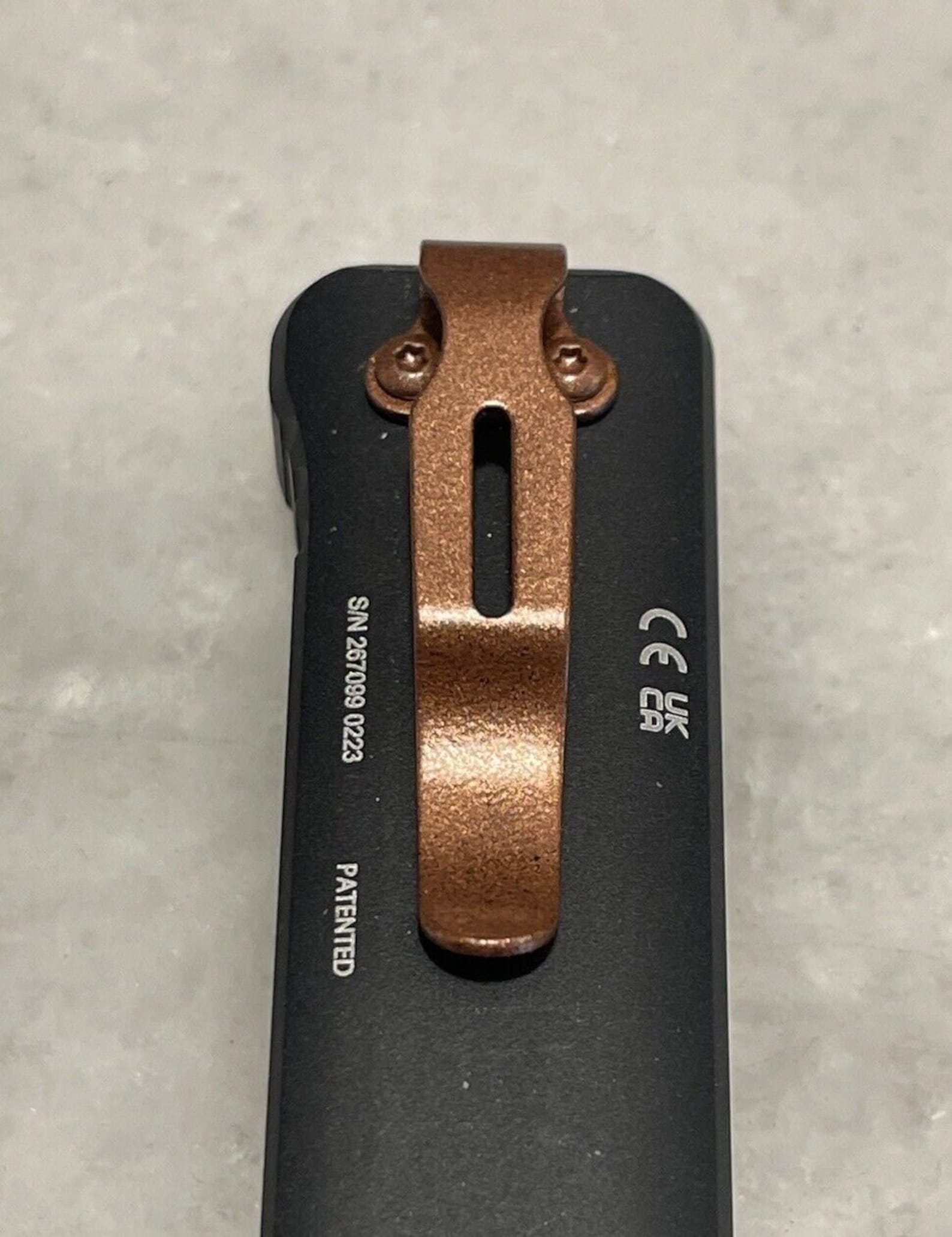 Copper Steel Pocket Clip for Streamlight Wedge 88810 88811 XT 88812 ...
