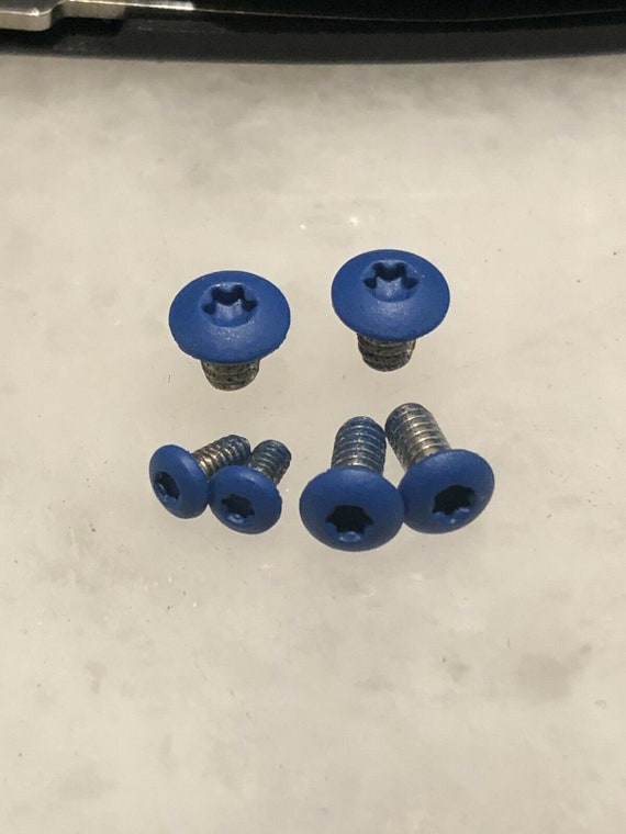 Flat Blue Screws Set for Spyderco Para 3 FRN Lightweight Knife - Etsy