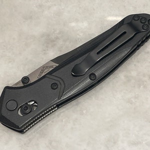 Matte Black Stainless Axis Lock Bar for Benchmade Osborne 940 940-2 943 ...