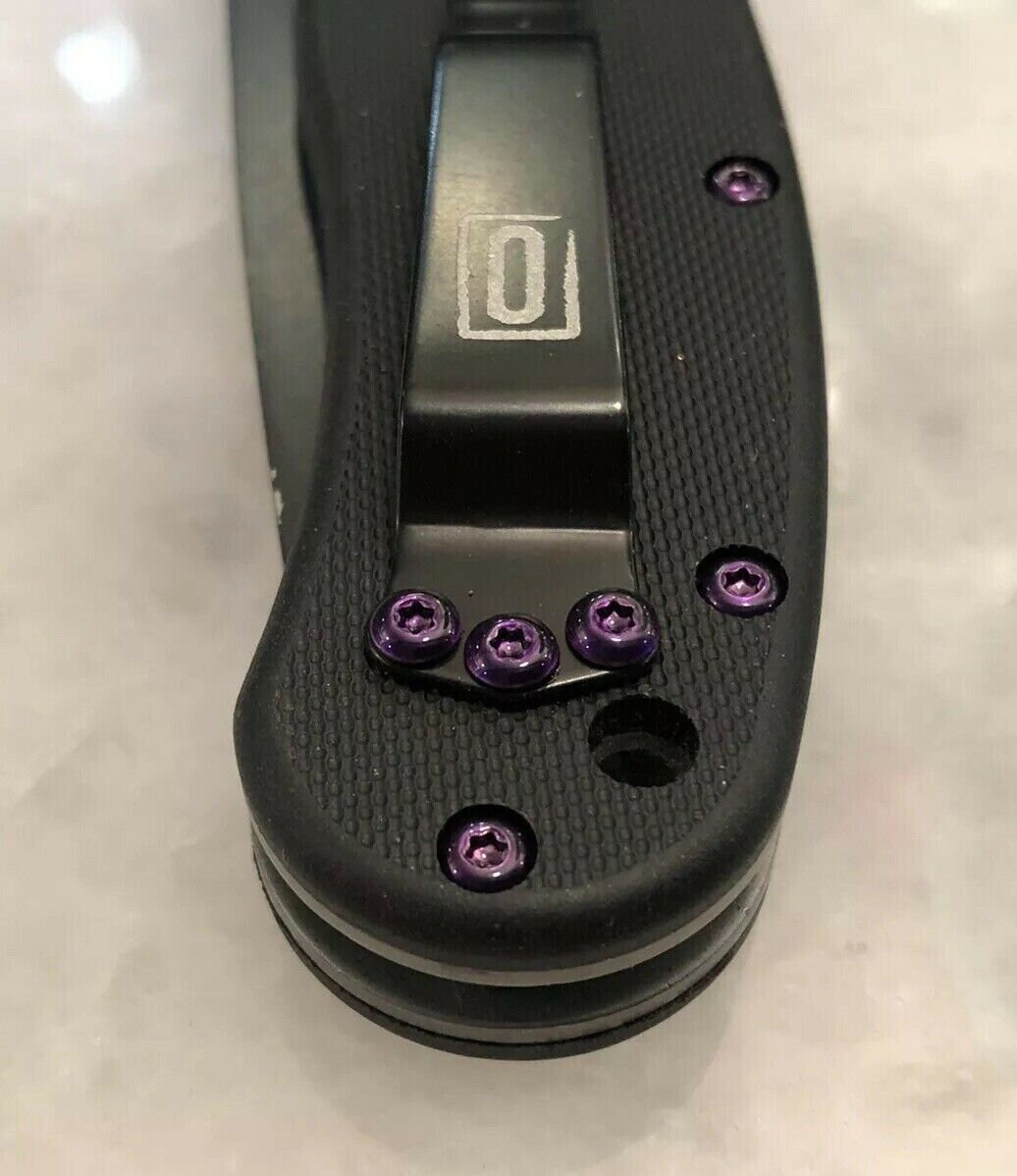 Translucent Purple Screw Set for Ontario Rat 1 Knife Pivot | Etsy