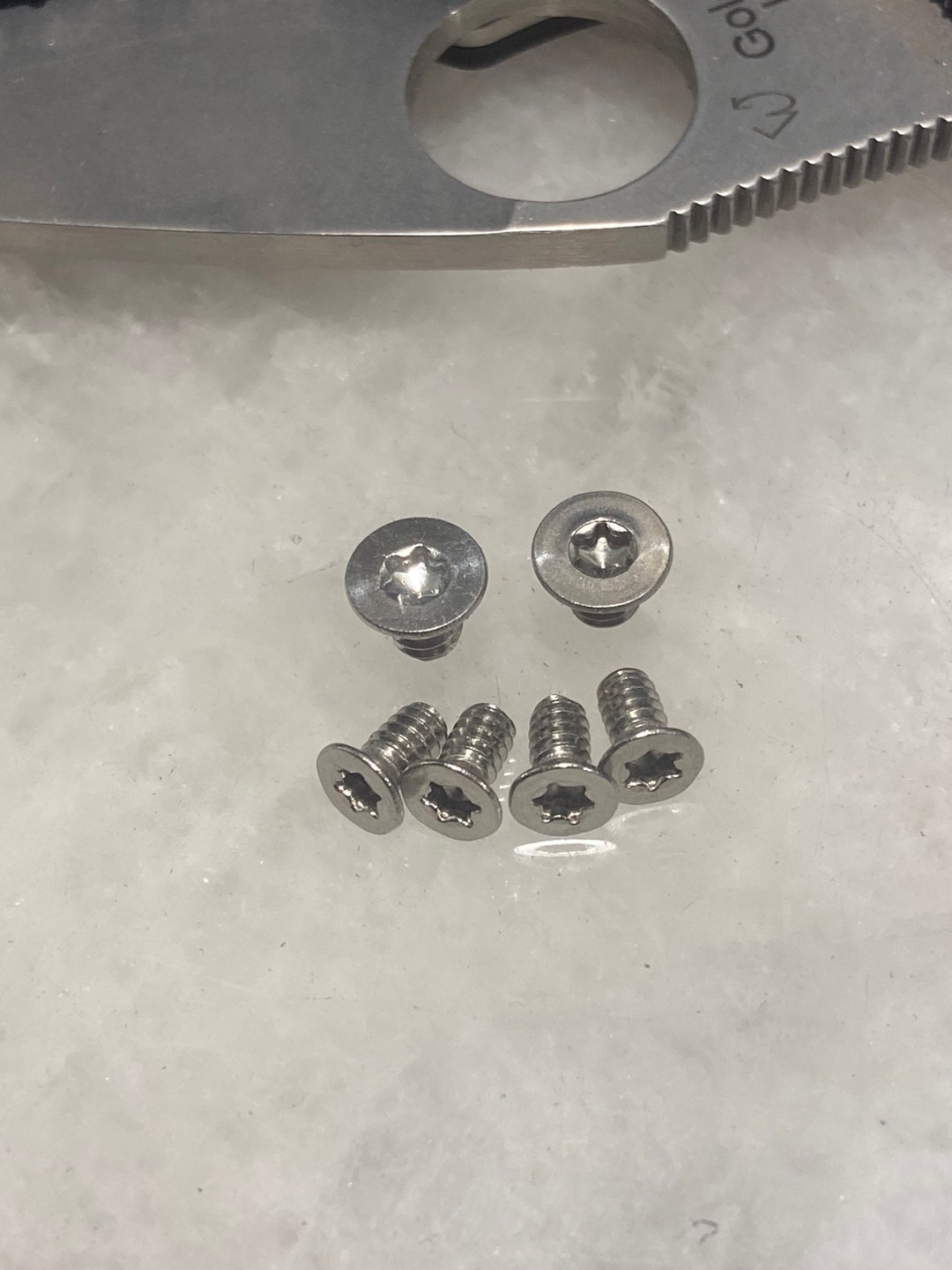 Stainless Steel Torx Screws for Spyderco Paramilitary 2 G10 Manix 2 G10 ...