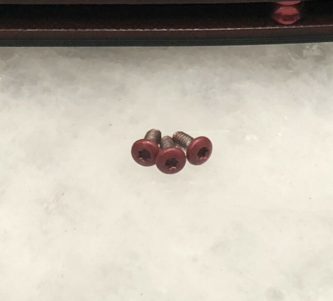 Blood Red Stainless Screws for Benchmade Super Freek 560BK-1 Knife ...