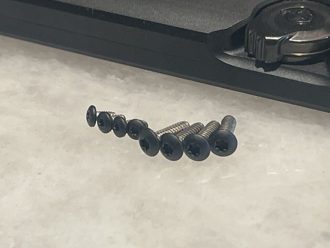 Black Stainless Torx Screws for Streamlight Wedge 88810 88811 ...