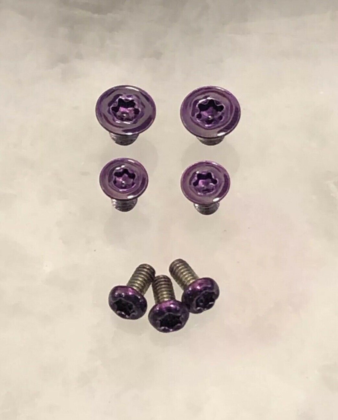 Purple Stainless Steel Torx Screws for Spyderco Para 3 G10 Knife - 7pcs ...