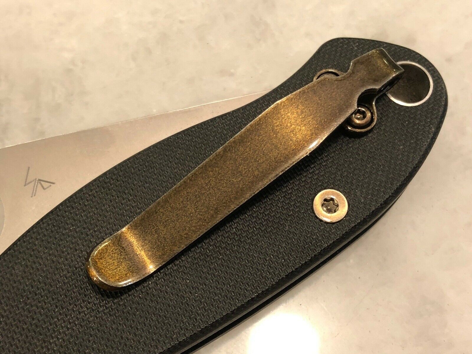 Gold Titanium Deep Carry Pocket Clip & Stainless Screws Set for ...