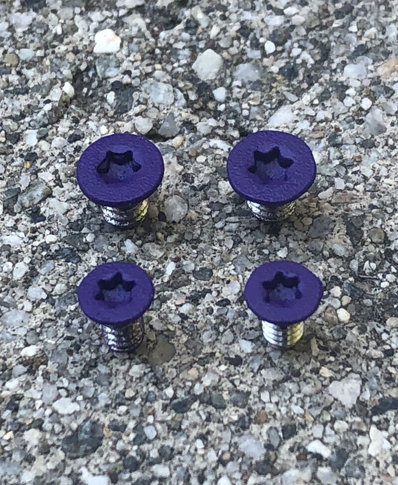 Flat Purple Screw Set for Spyderco Para 3 Knife Scale and | Etsy