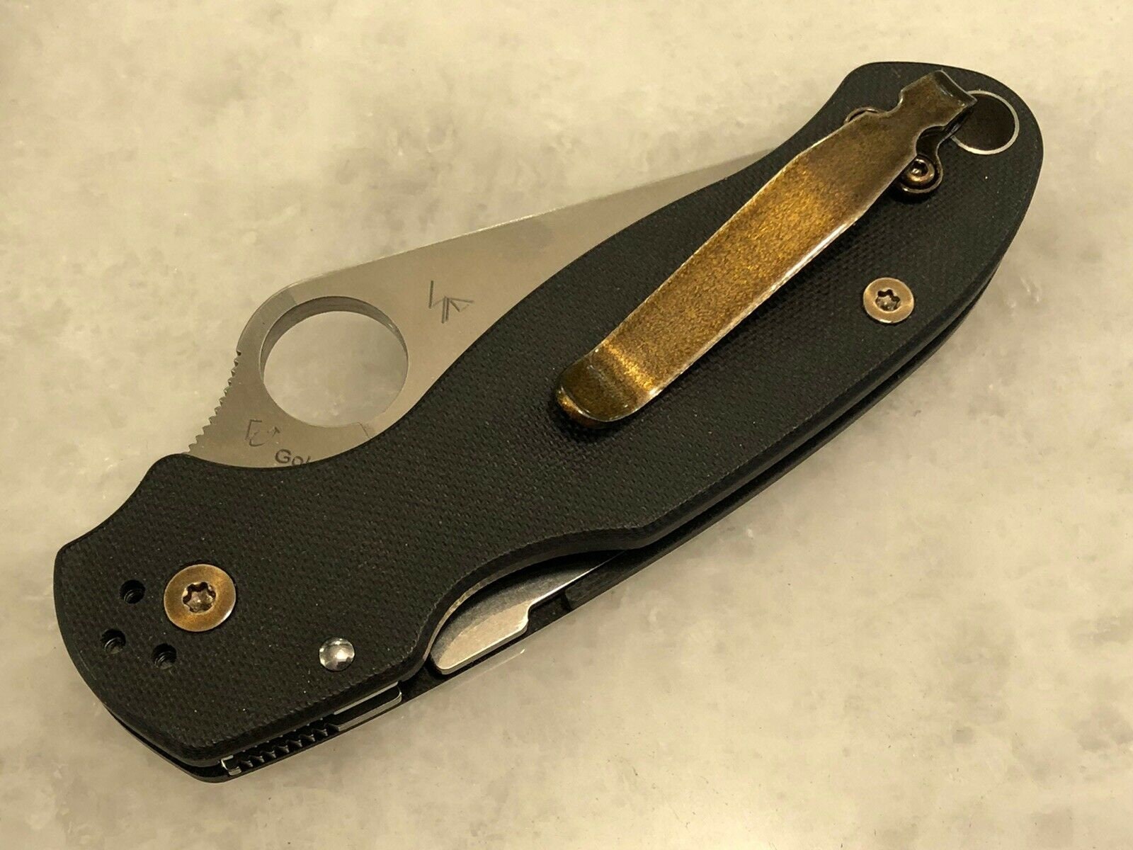 Gold Titanium Deep Carry Pocket Clip & Stainless Screws Set for ...