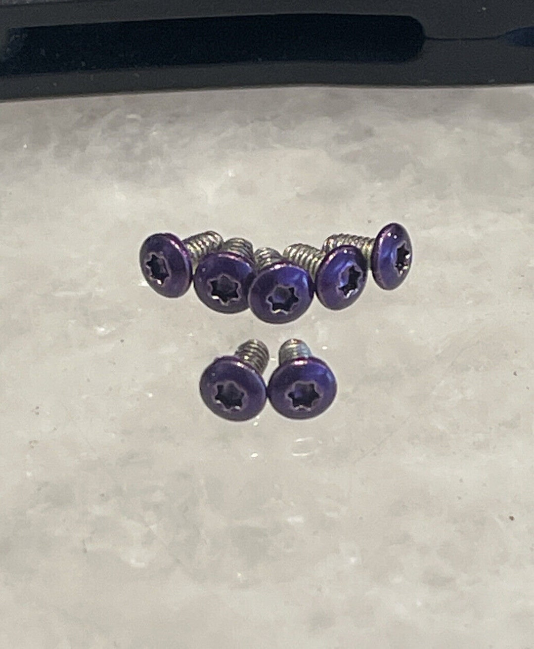 Purple Stainless T6 Torx Screws for Kershaw 9000 Livewire Knife Scale ...