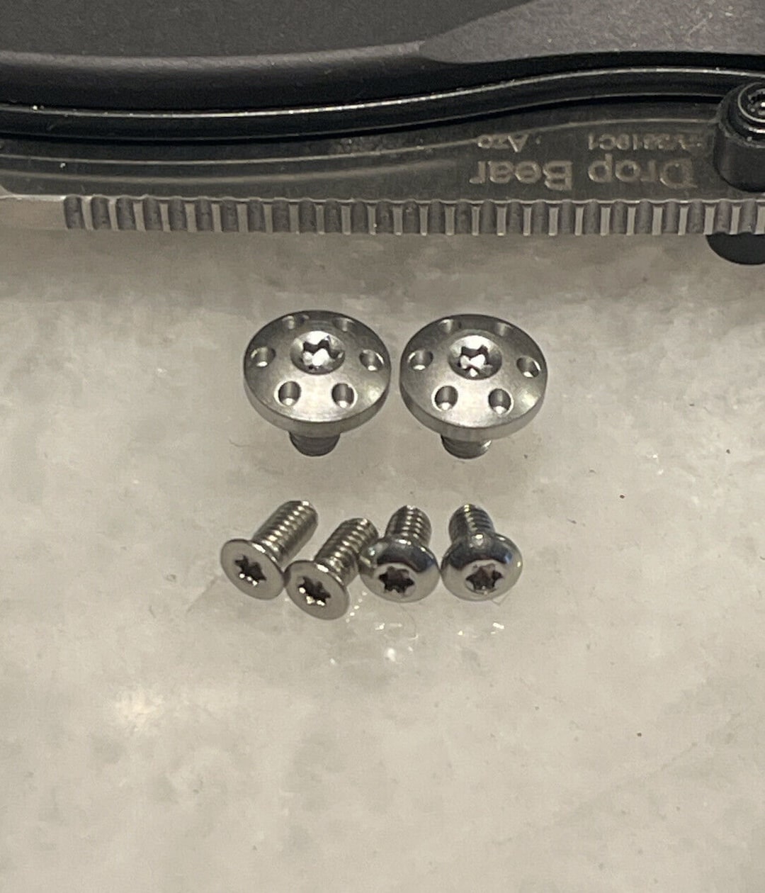 Stainless Steel Torx Screws for Kizer Drop Bear Knife Pivot Scale ...