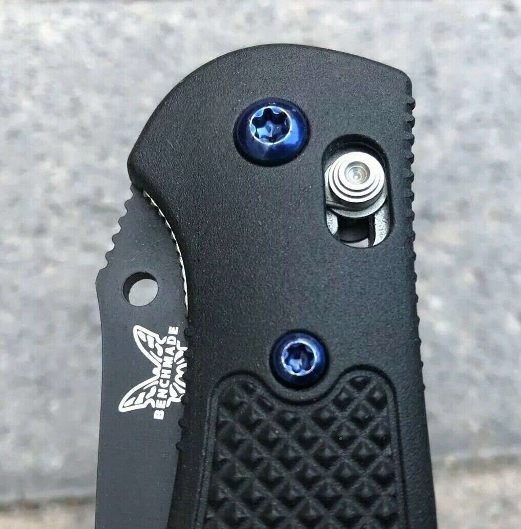 Blue Titanium Deep Pocket Clip & Screw Set for Benchmade - Etsy