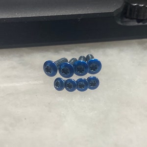 Translucent Blue Stainless Torx Screws for Streamlight Wedge 88810 ...