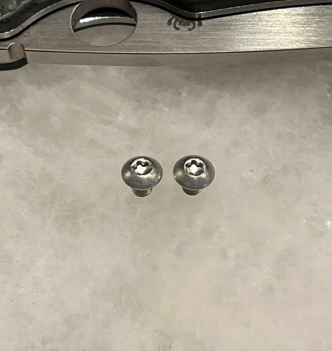 Stainless Steel Pivot Screws Set for Spyderco Smock C240CFP Pocket ...