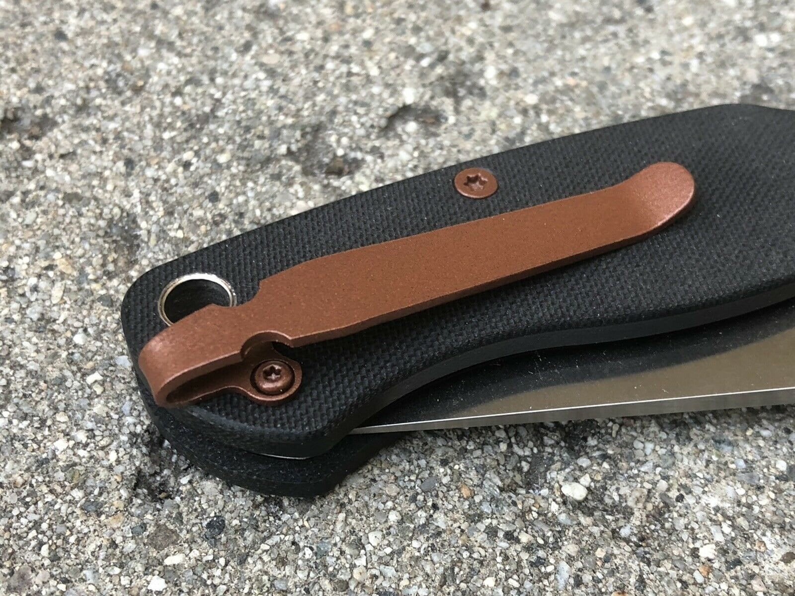 Kupfer Titan Tiefe Tasche Clip Edelstahl Schraubenset Für Spyderco ...