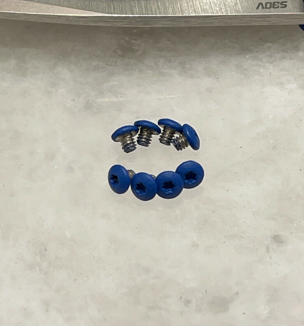 Blue Stainless Steel Torx Screw Set For Benchmade 570 Mini 575 | Etsy