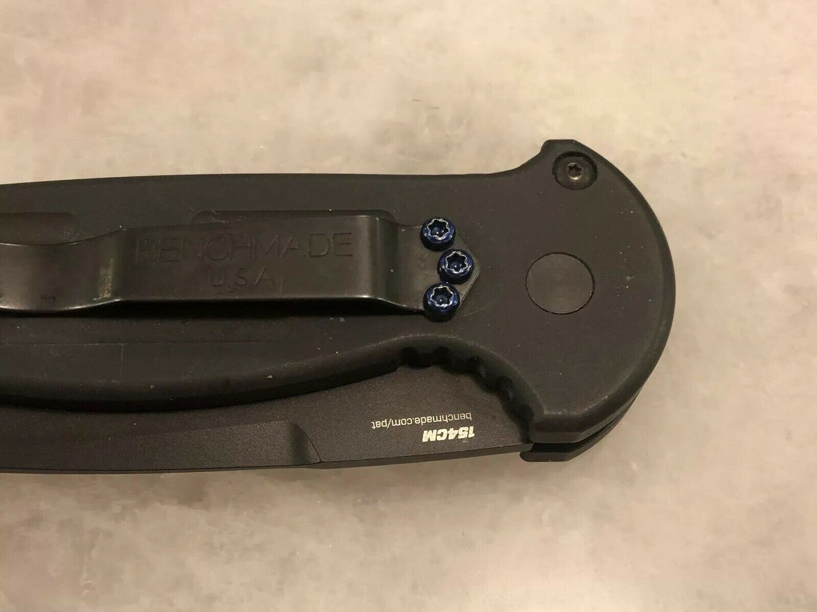 Blue Replacement T8 Torx Screws for USA Made Benchmade AFO 2 Knife (set ...