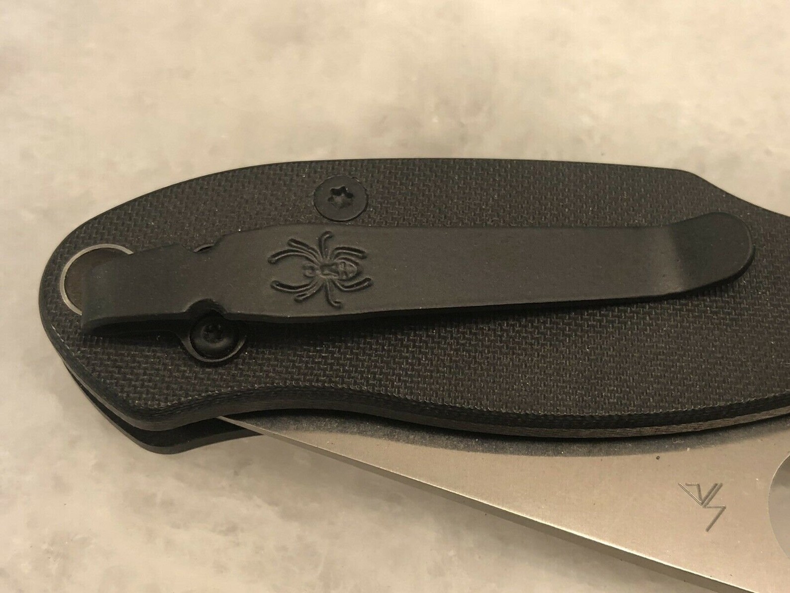 Black Titanium Deep Carry Pocket Clip & Stainless Screws Set for ...