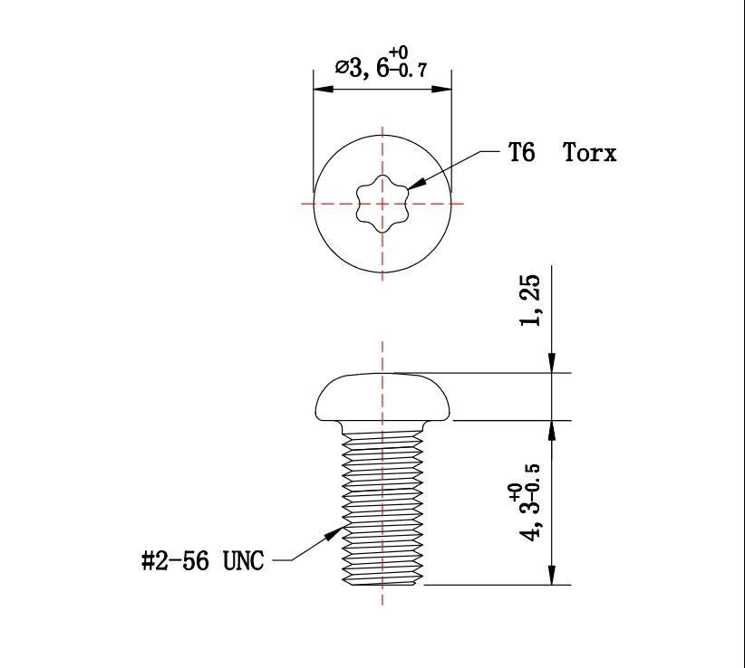 Torx Screw Diagram