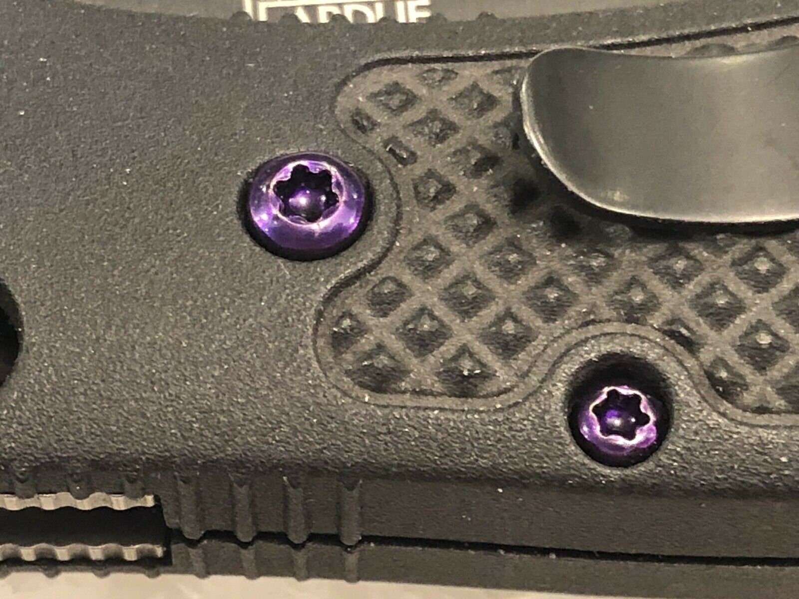 Purple Torx Screws Set for Benchmade Griptilian Scale Pivot & Clip 550 ...