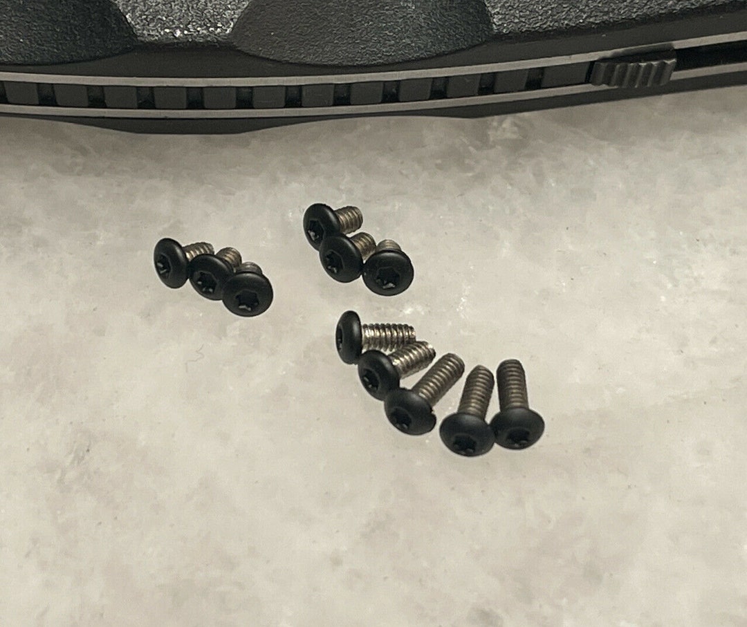 Black Stainless Steel Screws for Benchmade Barrage 580 583 Nylon Handle ...
